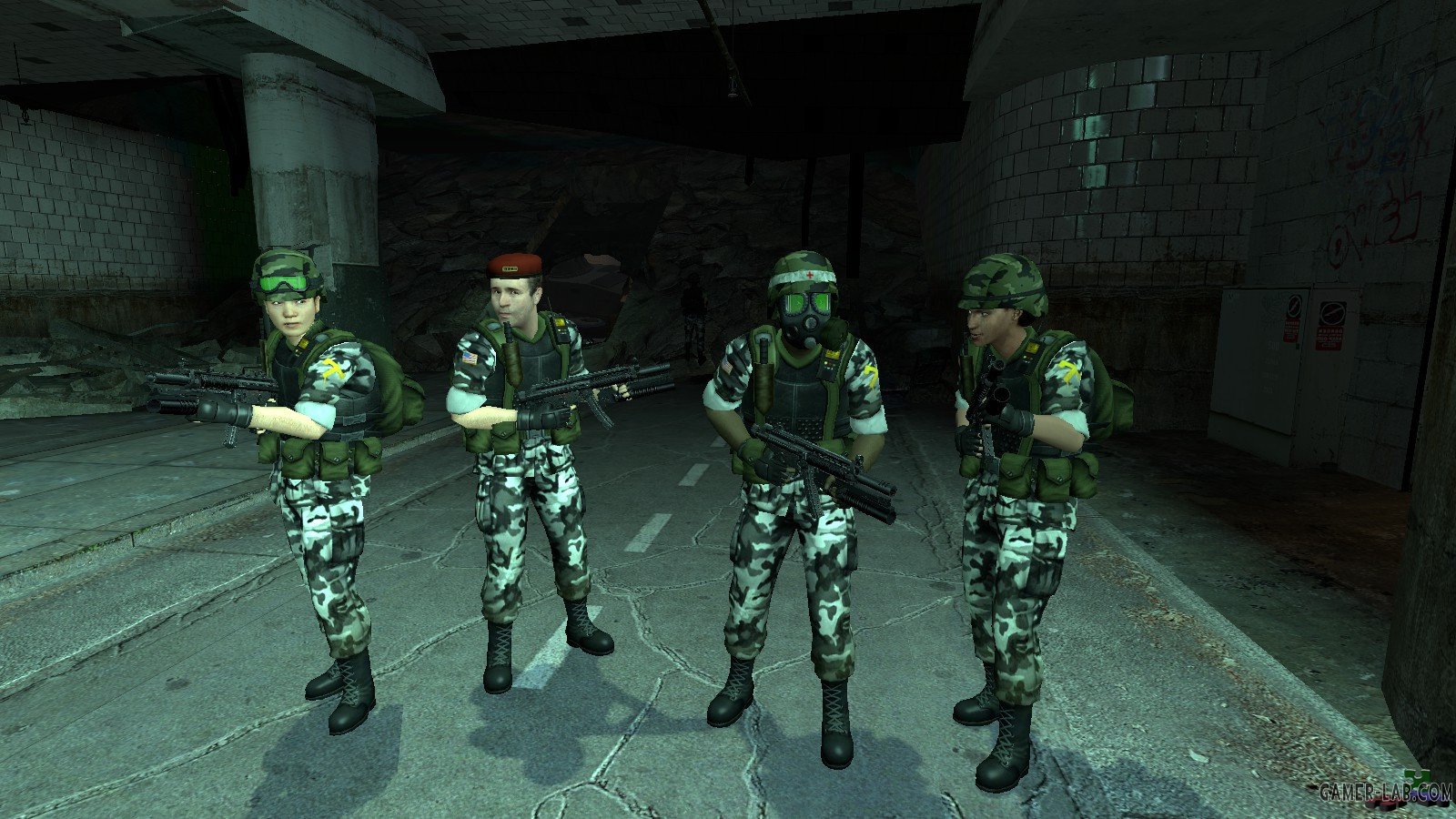 Повстанцы HECU - Military personnel - Biology - Miscellaneous models ...