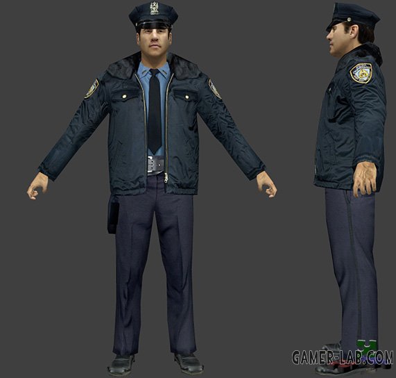 Police officer - Miscellaneous - Counter Strike: Source - Player models ...