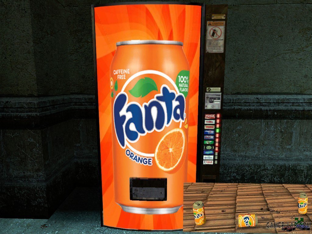 Fanta Vending Machine - Vending machines, ATMs - Various things ...